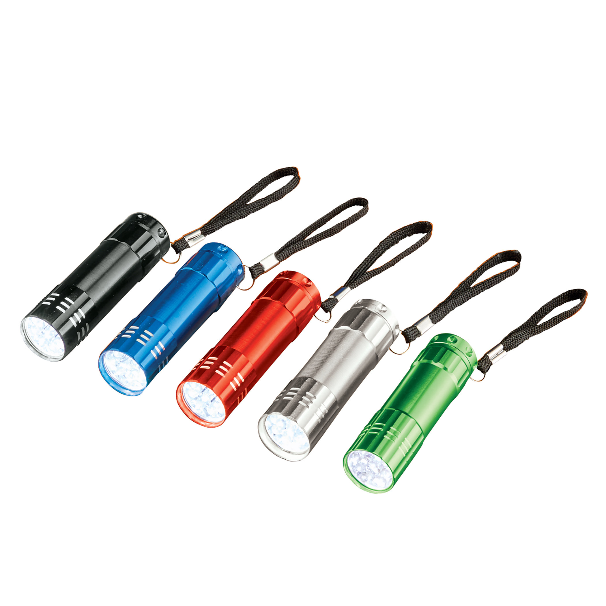 Winston Brands Colorful Flashlights with 9 LEDs - Set of 5 | Wayfair
