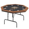 Serenelife 49.21'' 8 - Player Poker Table & Reviews | Wayfair