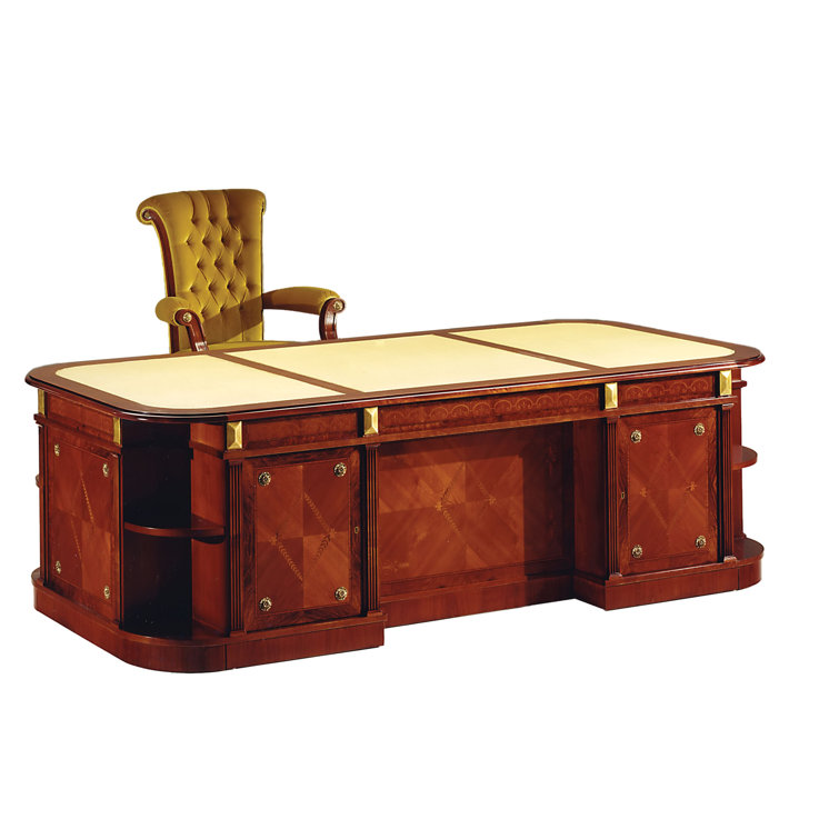 David Michael Solid Wood Executive Desk | Wayfair