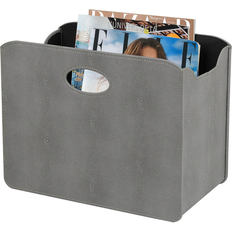 Rebrilliant Magazine Holder, Magazine Rack Floor Sturdy Foldable | Wayfair