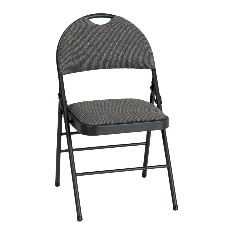 Cosco Superior Comfort Commercial Fabric Folding Chair with Scotchgard ...