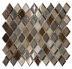 Mango Tile Glacier 11" x 12" Natural Stone Grid Mosaic Wall & Floor ...