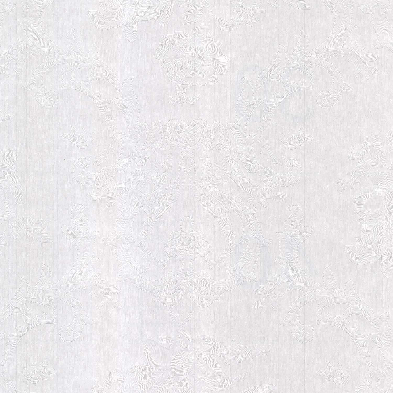 Wrought Studio™ 3d Embossing White Vinyl Pvc Peel And Stick Wallpaper ...