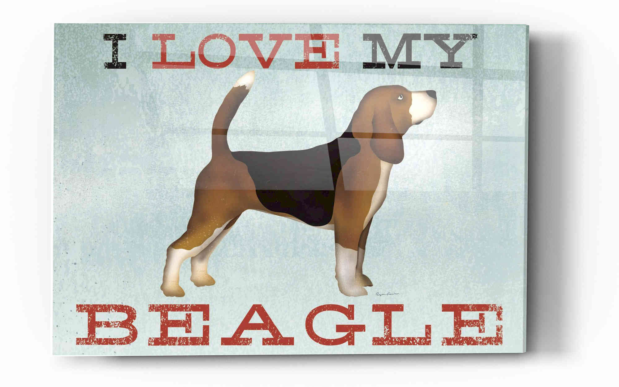 Red Barrel Studio® Beagle Canoe - I Love My Beagle II by Ryan Fowler ...