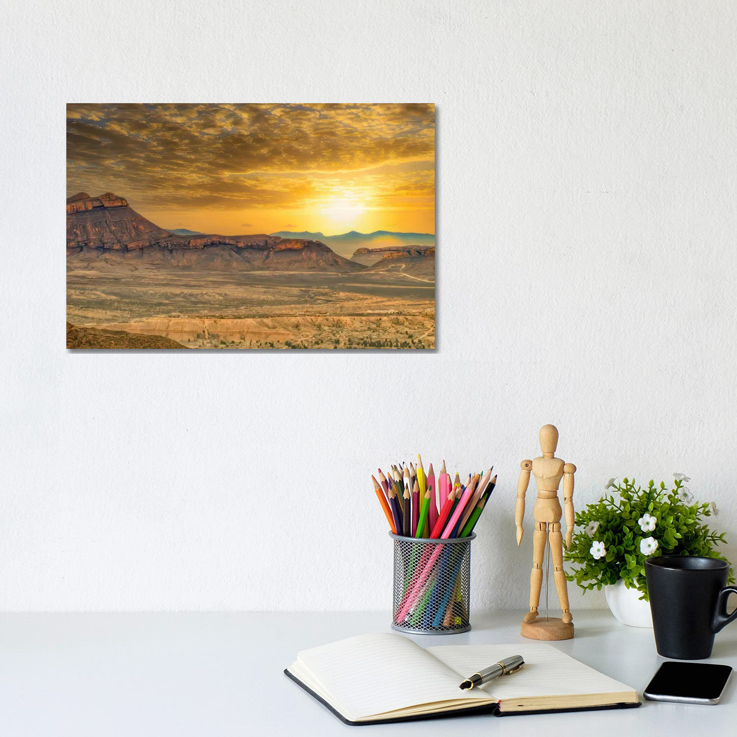 Ebern Designs Western Rugged Beauty - Wall Art Print | Wayfair