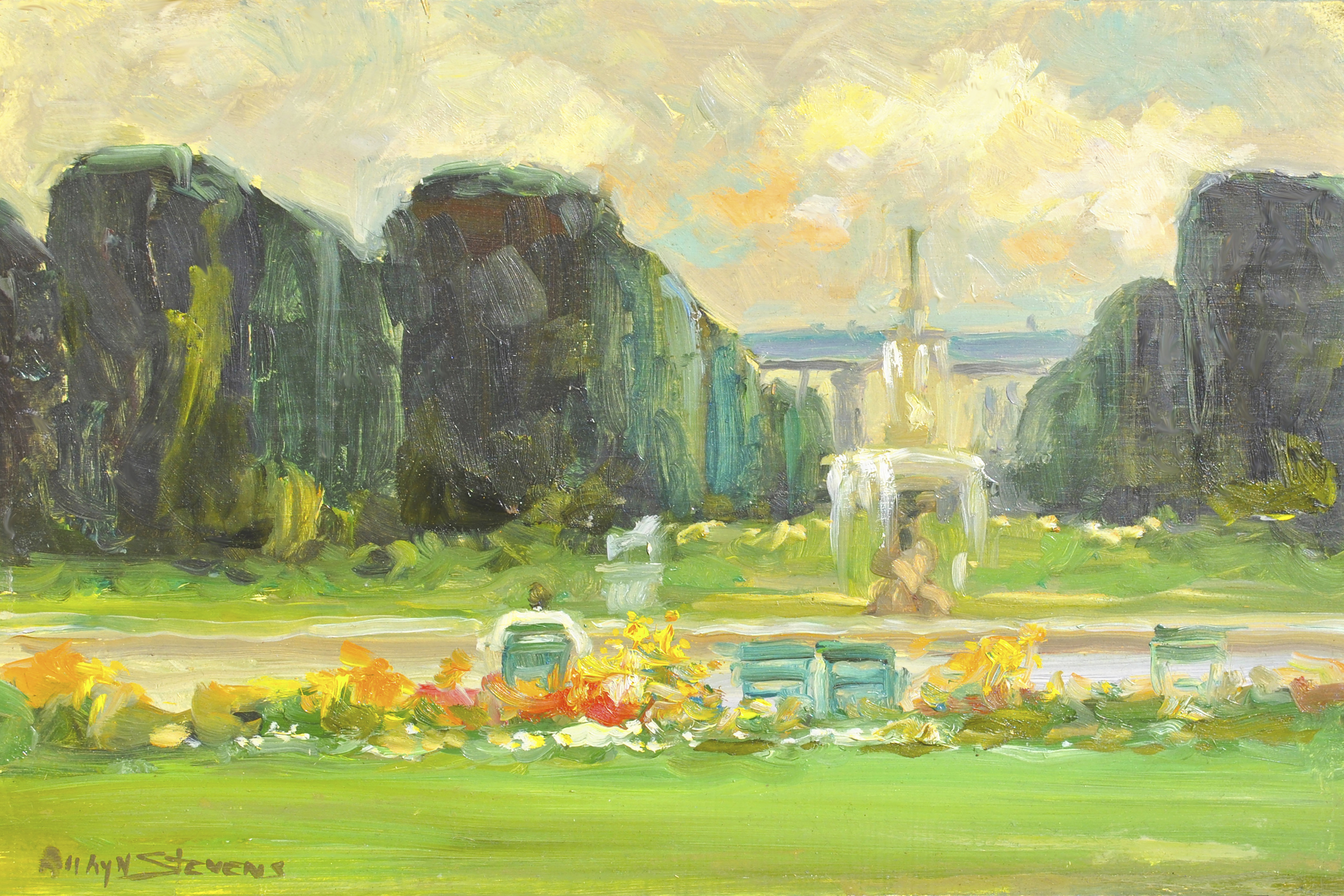 Winston Porter Itzelle Italian Gardens On Canvas by Allayn Stevens ...