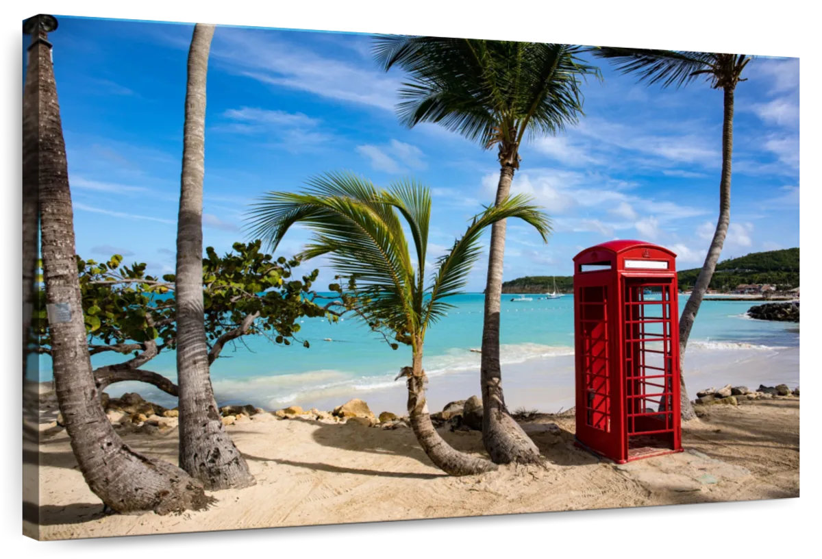 Elephant Stock Siboney Beach Phone Booth | Wayfair