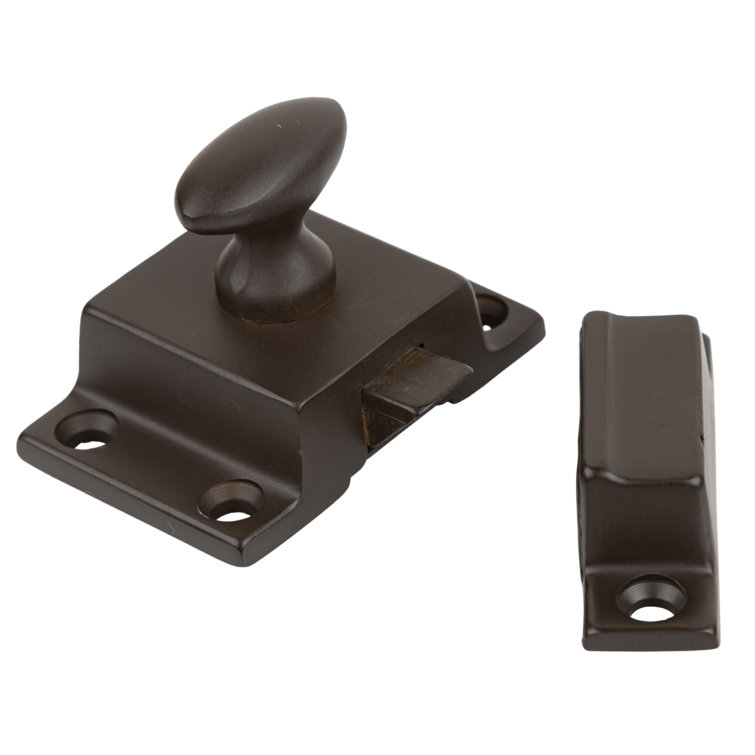 UNIQANTIQ HARDWARE SUPPLY Small Heavy Duty Cabinet Door Latch - Wayfair ...