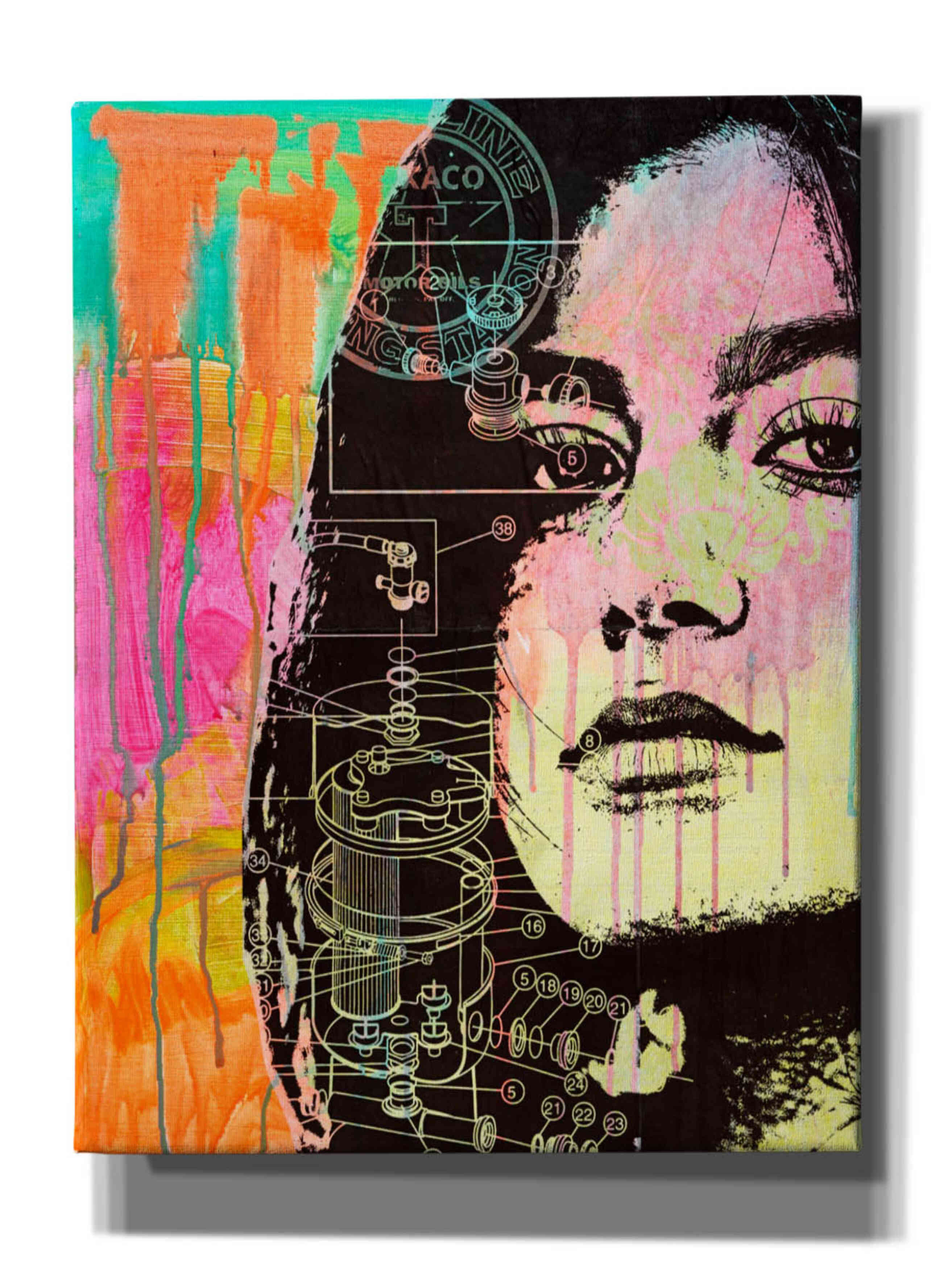 Latitude Run® The Look by Dean Russo - Wrapped Canvas Print | Wayfair