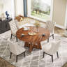 Gracie Oaks 47 Inch Round Dining Table & Reviews | Wayfair