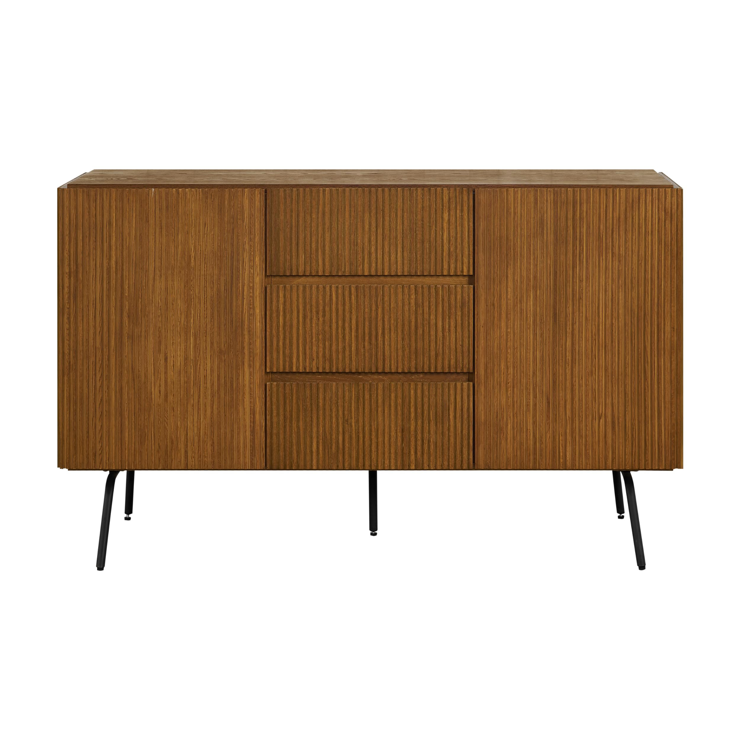 Red Barrel Studio NTC VEIL Small Sideboard 2 Doors 3 Drawers Buffet ...