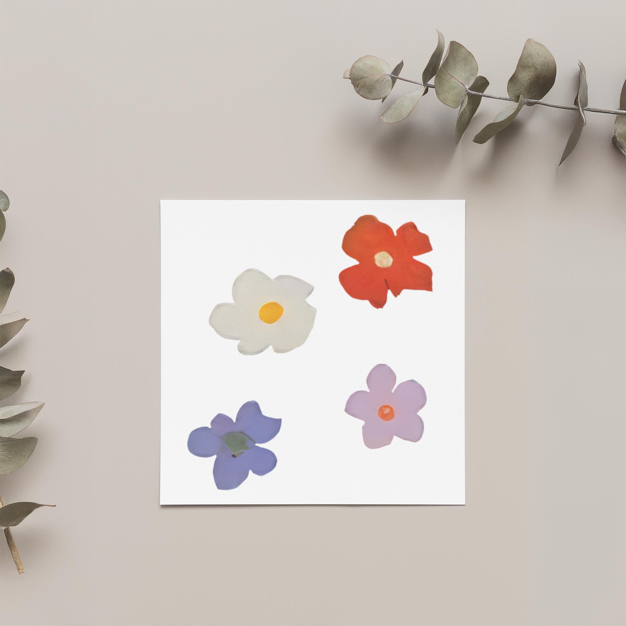 Lark Manor™ Floral Harmony Wall Decals | Wayfair