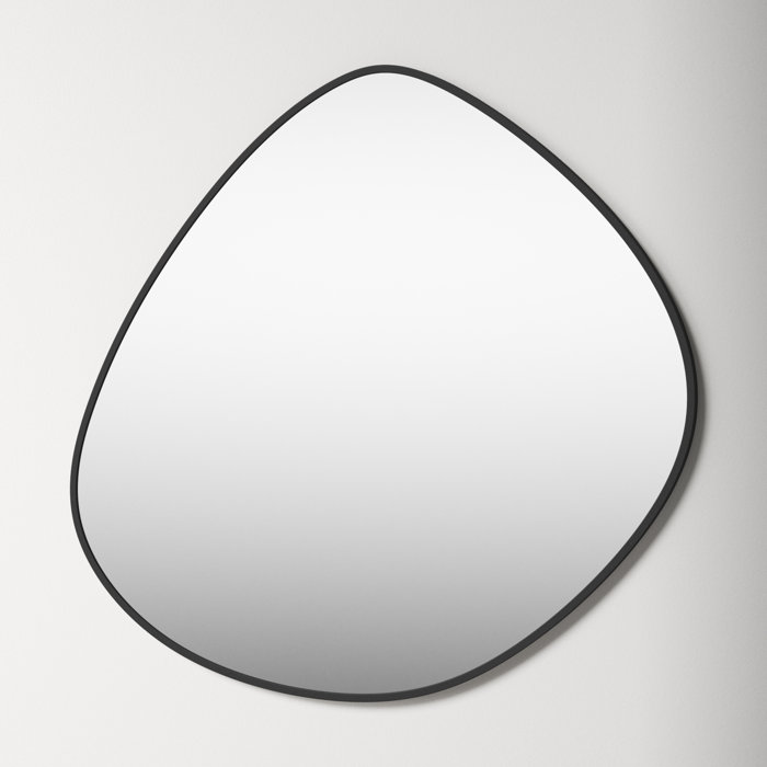 AllModern Eastie Asymmetrical Metal Wall Mirror & Reviews | Wayfair