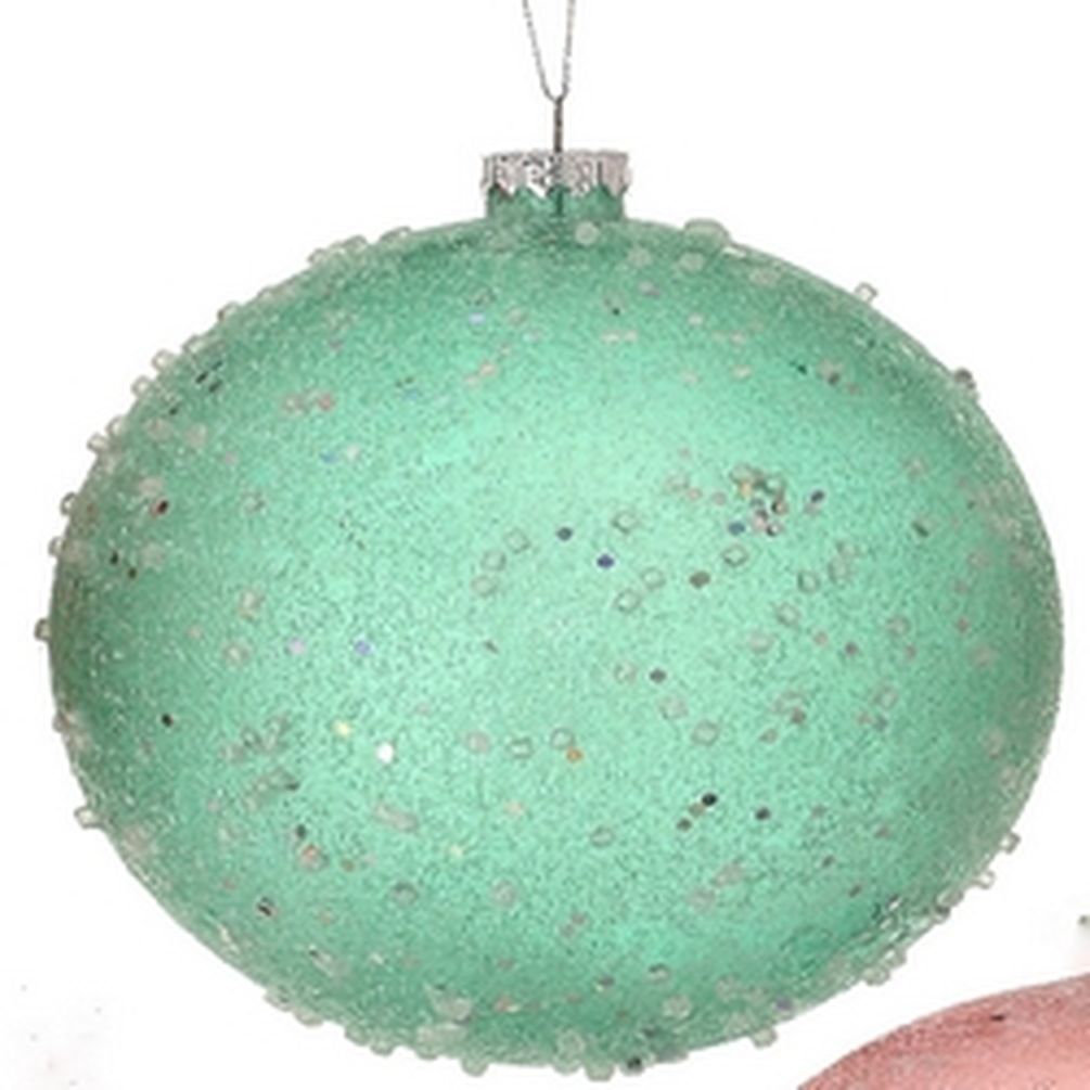The Holiday Aisle® Red Iced Gumdrop Ball Ornament - Wayfair Canada