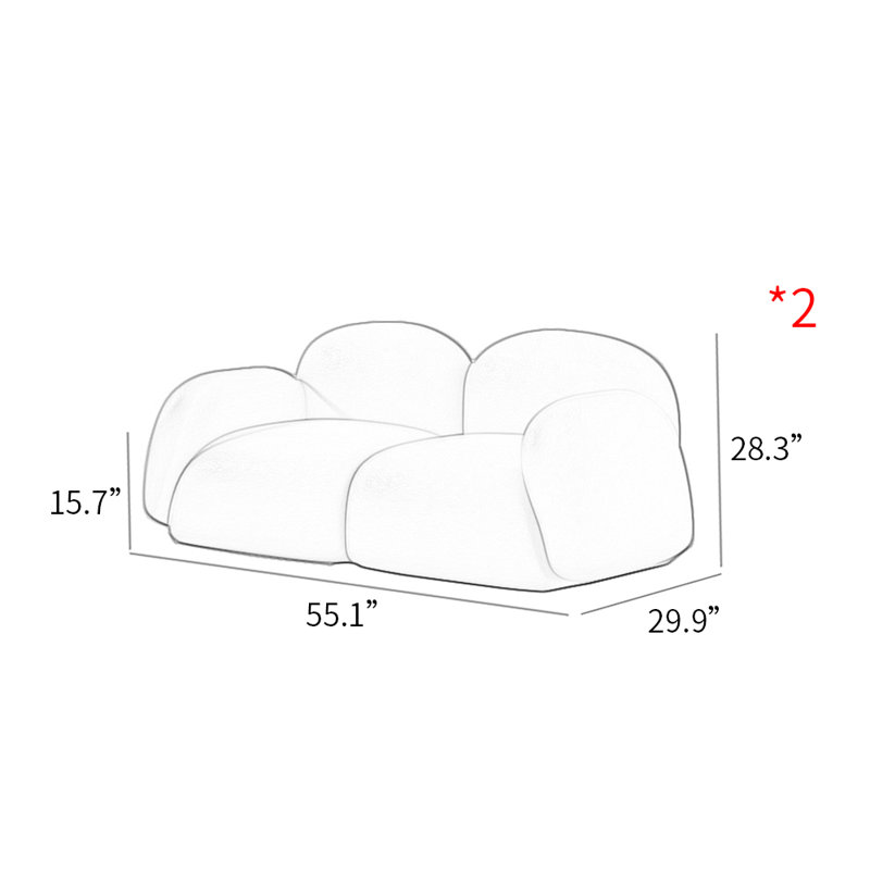 Canadian Linen Nordic Simple Cafe Restaurant Soft Benches Faux Leather ...