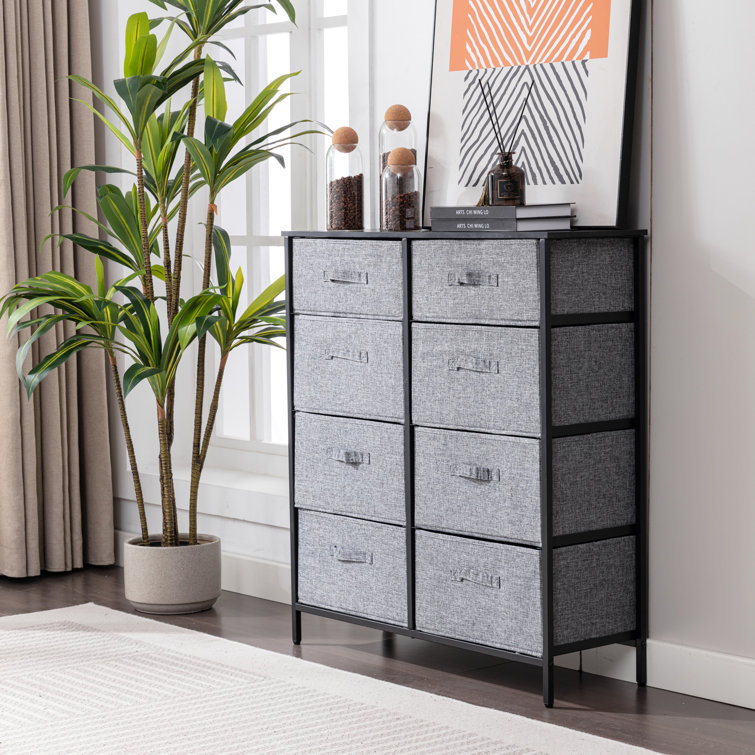 Ebern Designs Markail 33" Wide Wooden Accent Cabinet With Wood Top And ...