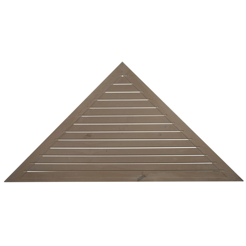Ekena Millwork Triangle Gable Vent, Functional | Wayfair