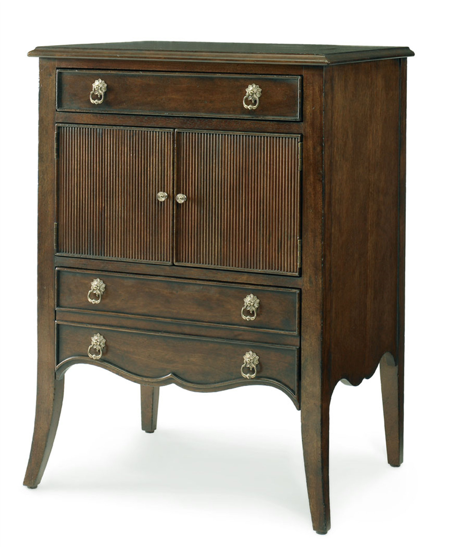 Century Chelsea Club 2 - Drawer Nightstand in Cognac | Perigold