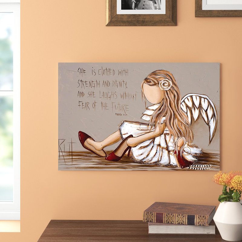 The Twillery Co.® She Is Clothed With On Plastic / Acrylic by Ruth's ...