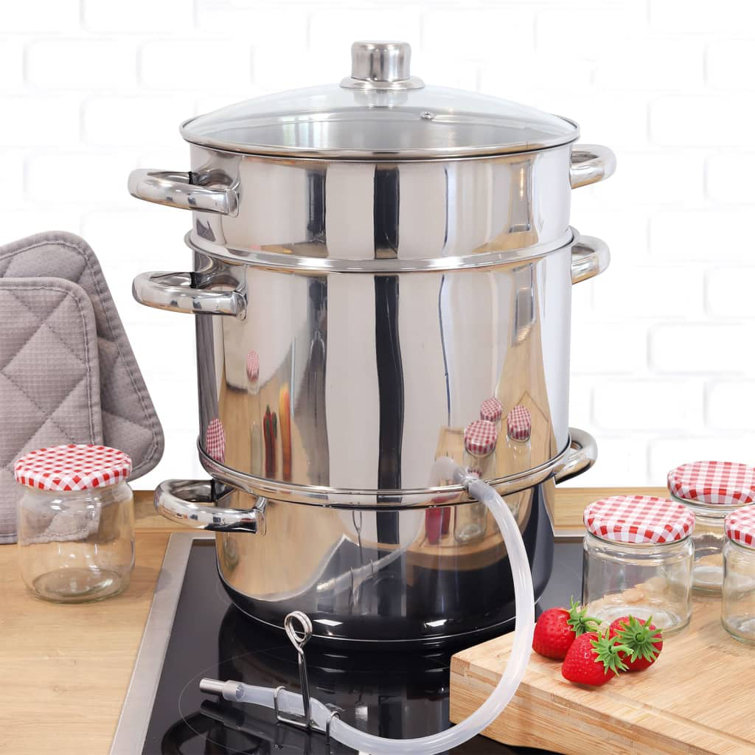 Belfry Kitchen HI Fruit Juice Steamer 26 Cm 8 L | Wayfair.co.uk