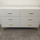 Mercer41 Kamily 6 Drawer 47.25" W DoubleDresser & Reviews - Wayfair Canada