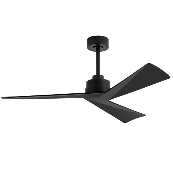 Wrought Studio Japaul 52" 3-Blade Propeller Lightless Ceiling Fan with ...