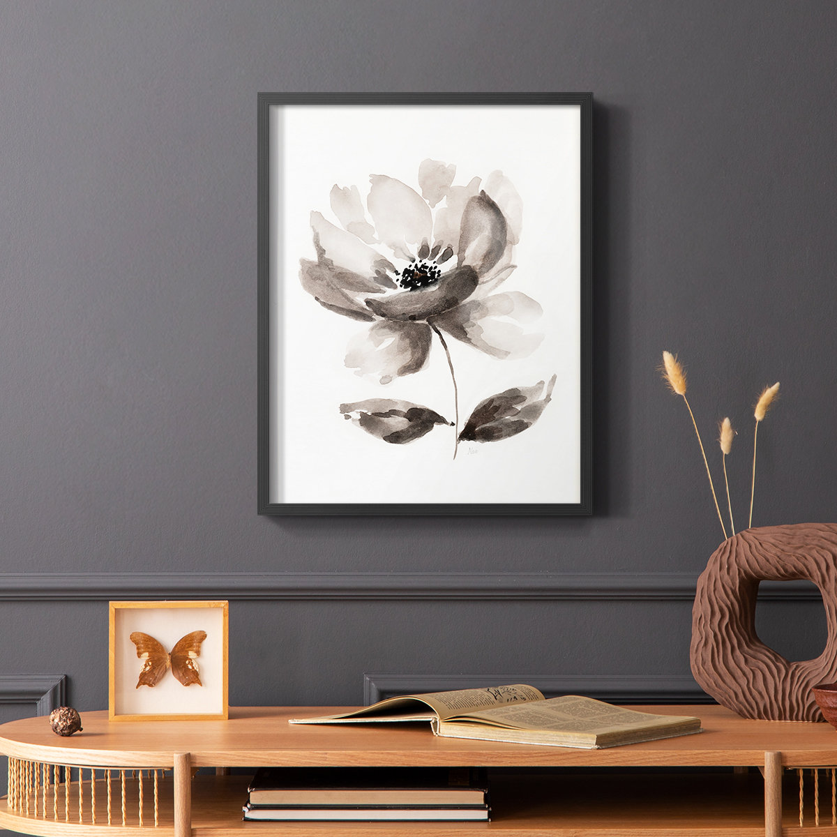 Lark Manor™ Grace II Framed Print - Solid Wood | Wayfair