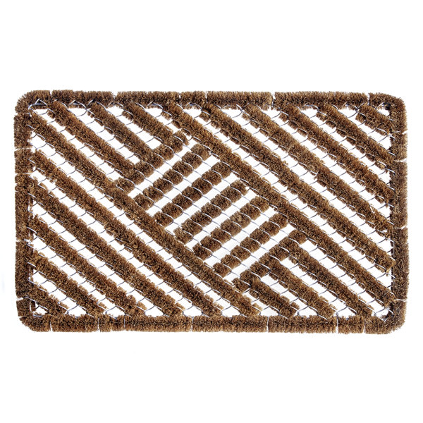 Hanse Home Mix Mats Grid Brushes lattice, coconut, coconut mat, lattice ...