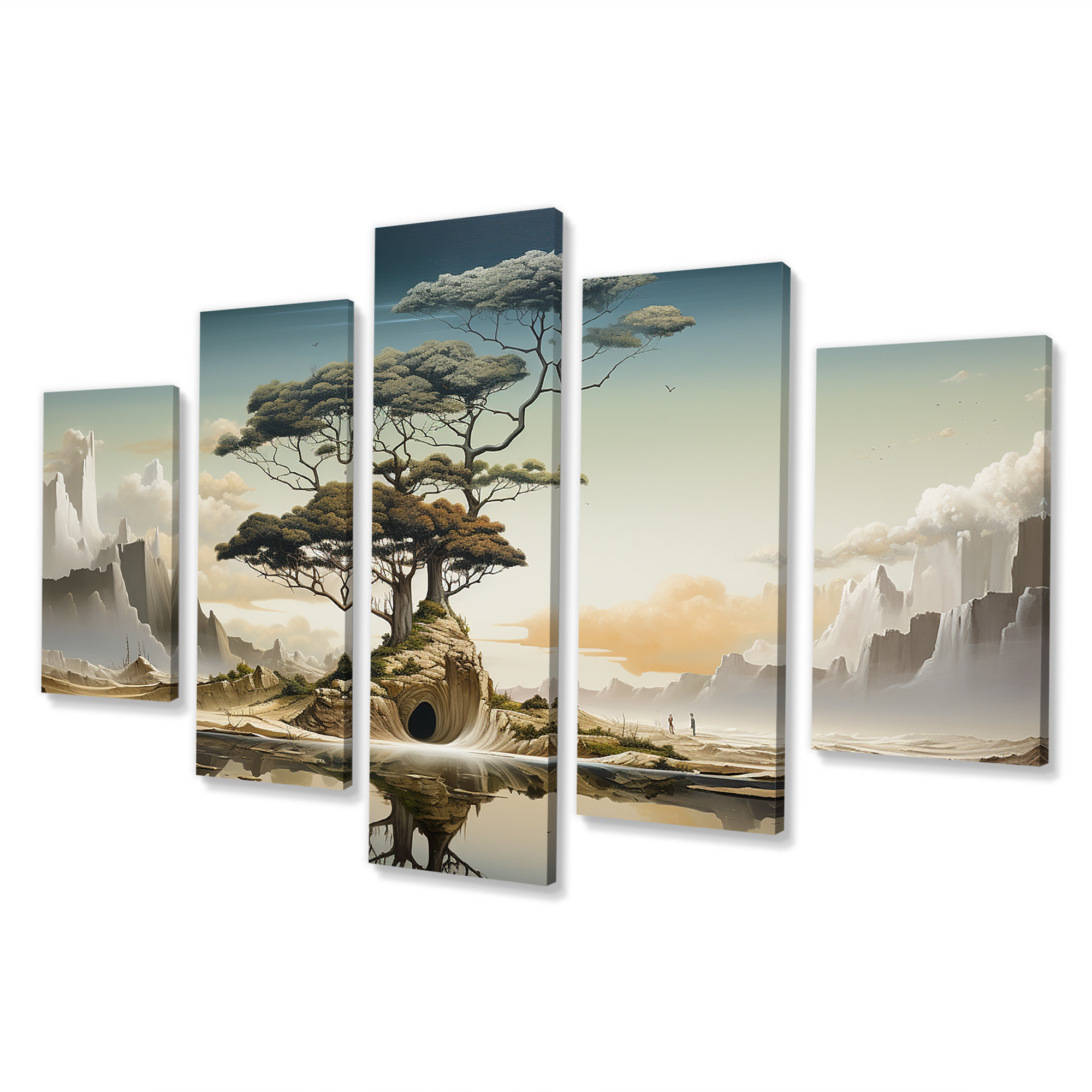 Millwood Pines 'Surrealism Tree Landscape III - Abstract Landscapes ...