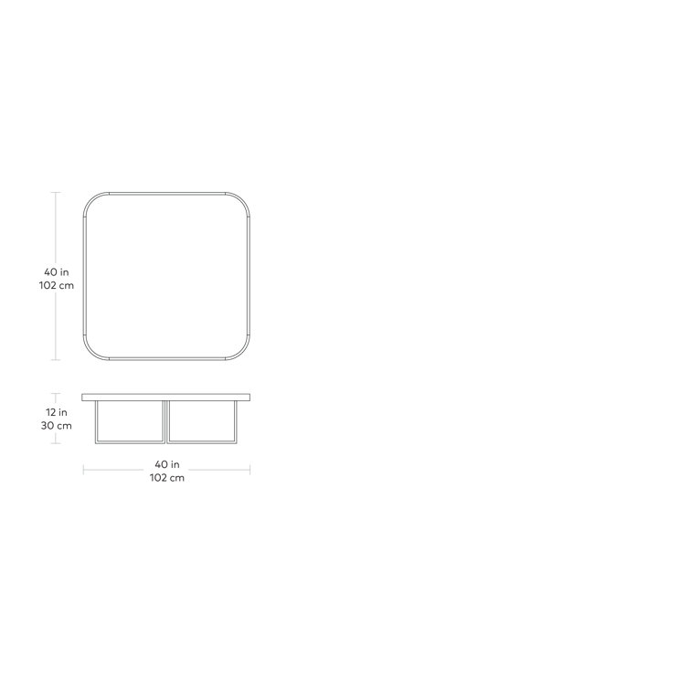 Porter Coffee Table Square & Reviews | AllModern