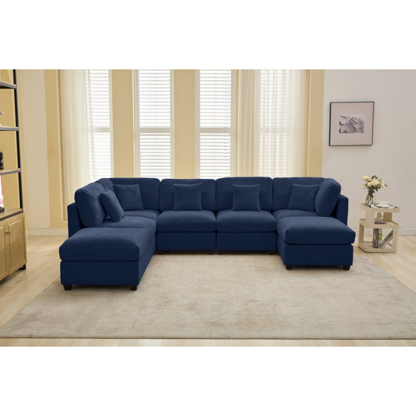 Mercer41 7-piece Modular Sectional Sofa | Wayfair