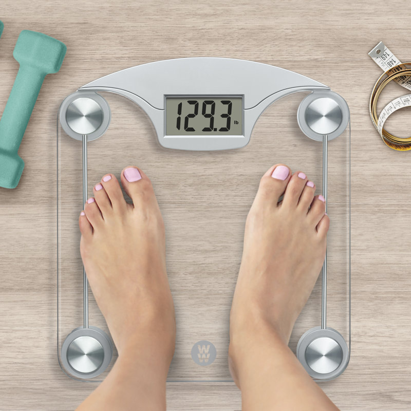 Conair WEIGHT WATCHERS DIGITAL GLASS SCALE- XL DISPLAY & Reviews | Wayfair