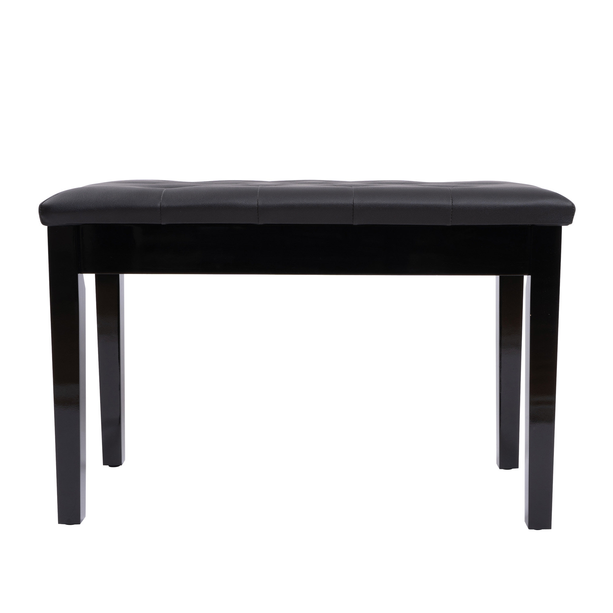 Lark Manor™ Piano Bench With Padded Cushion And Music Book Storage ...