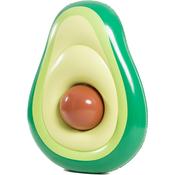 Utibia Inflatable Avocado Pool Float Floatie with Ball Water Fun Large ...