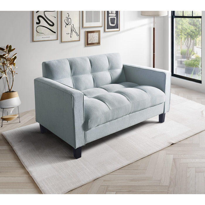 Wade Logan® Armey 52.6'' Upholstered Loveseat & Reviews | Wayfair