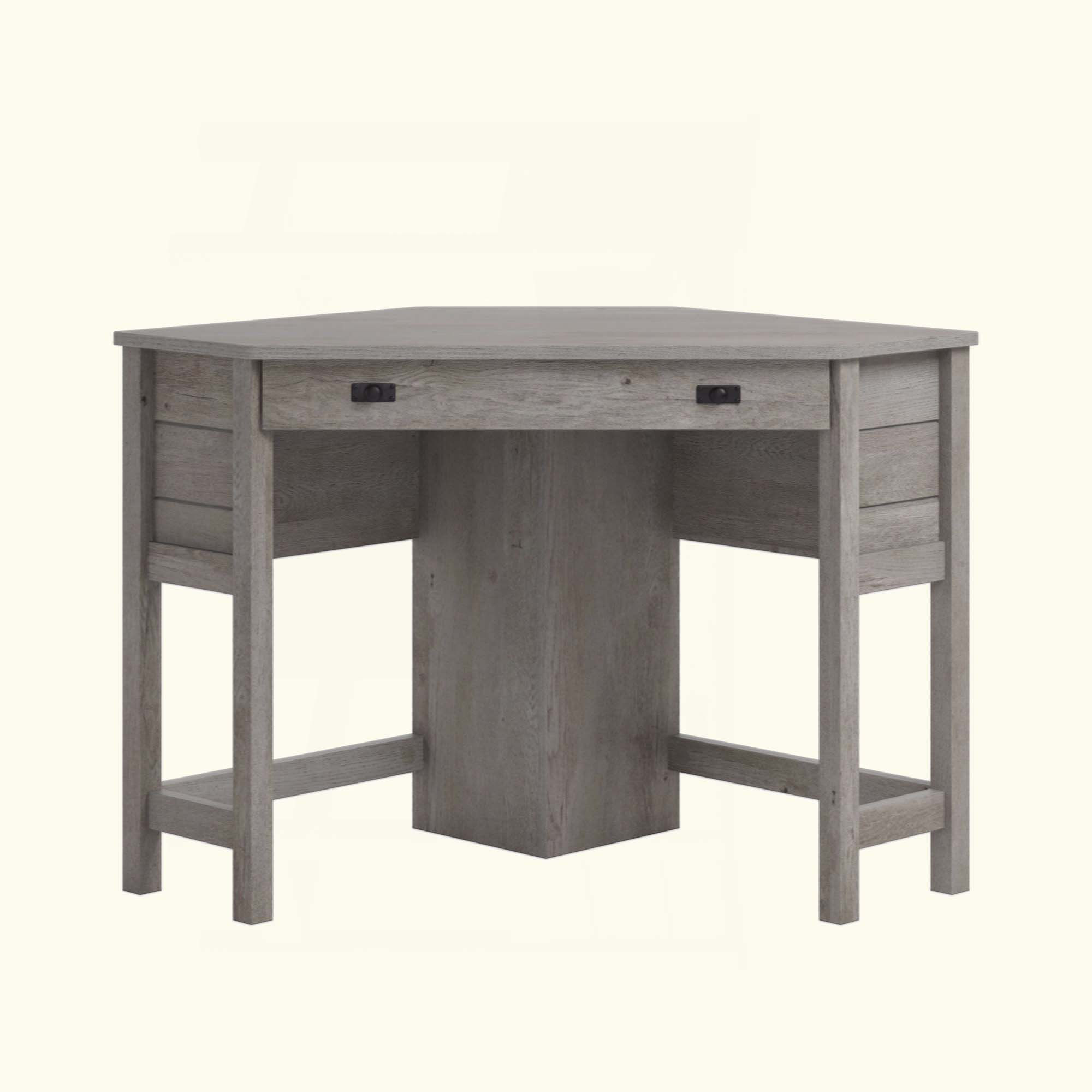 George Oliver Space-Efficient Corner Computer Desk With Pull-Out ...