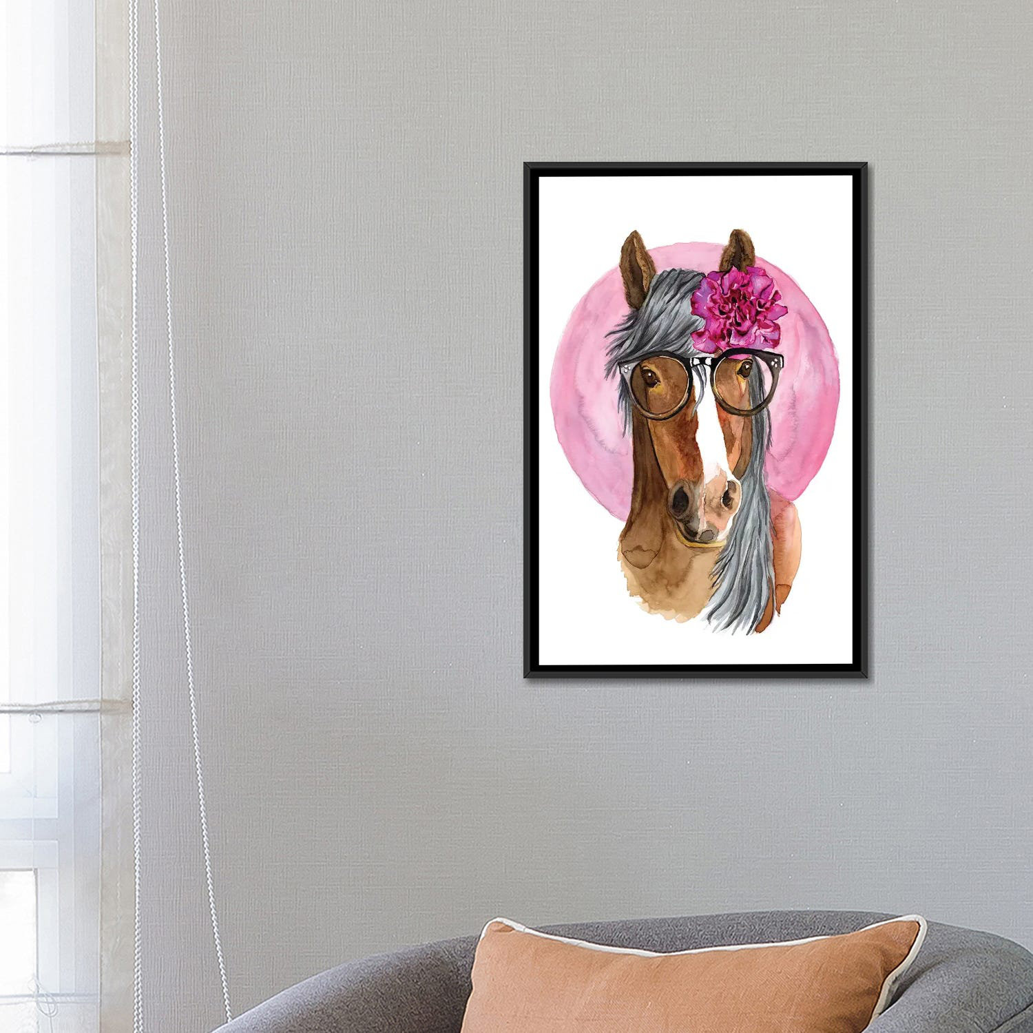 East Urban Home Heather Perry 'A Fabulous Horse' - Print - Wayfair Canada