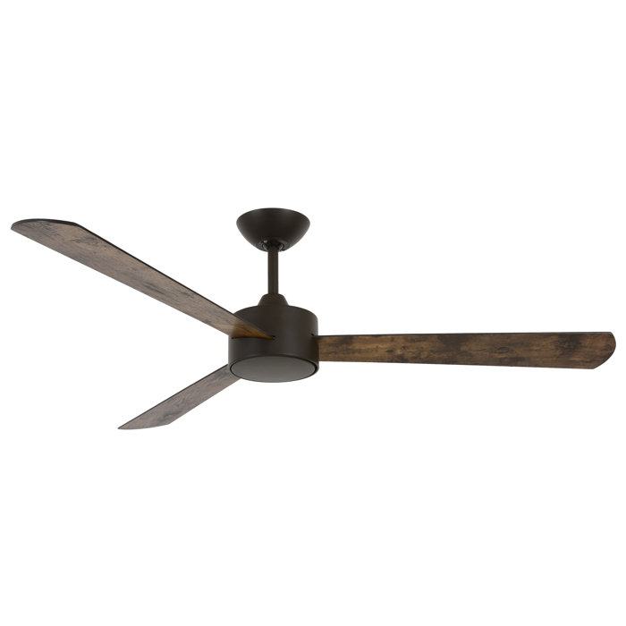 52" Tora 3 - Blade Standard Ceiling Fan with Remote Control & Reviews ...