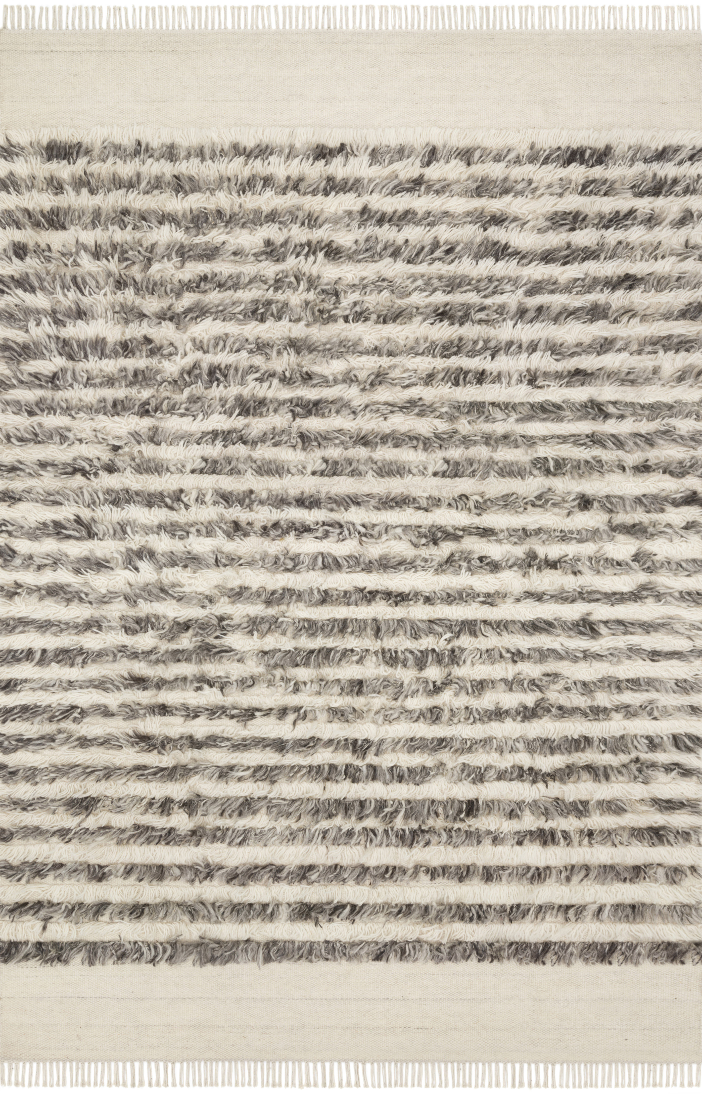 ED Ellen DeGeneres Crafted by Loloi Abbot Striped Handmade Flatweave ...