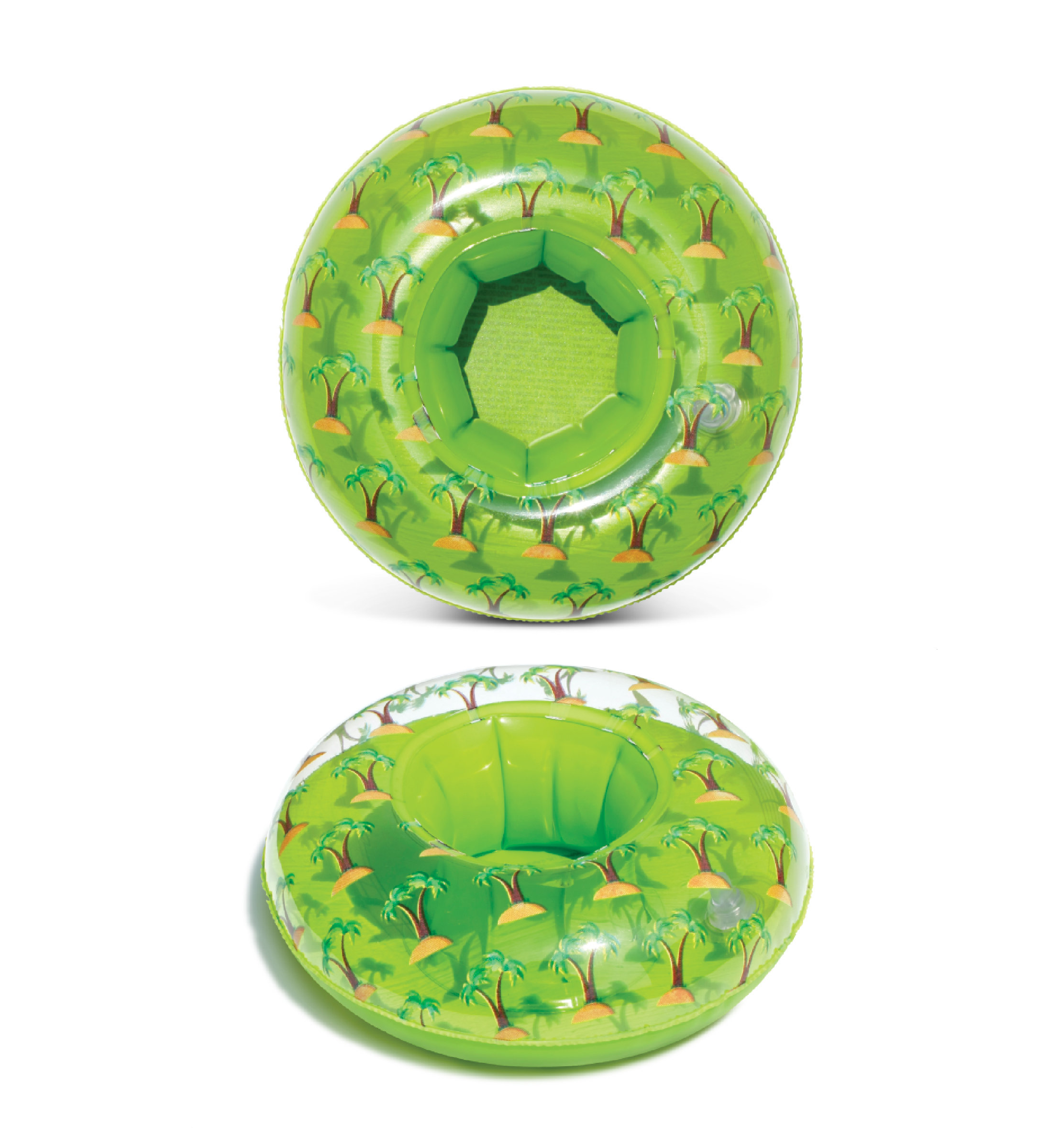 Bay Isle Home™ Westley Inflatable Palm Tree Pool Float Drink Drip ...