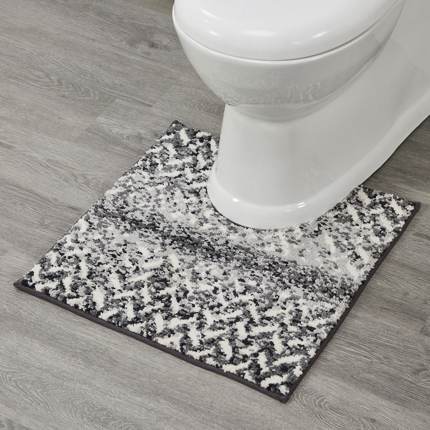 Ebern Designs Ottervale Polyester U Shaped Bath Rug/ Contour Mat with ...