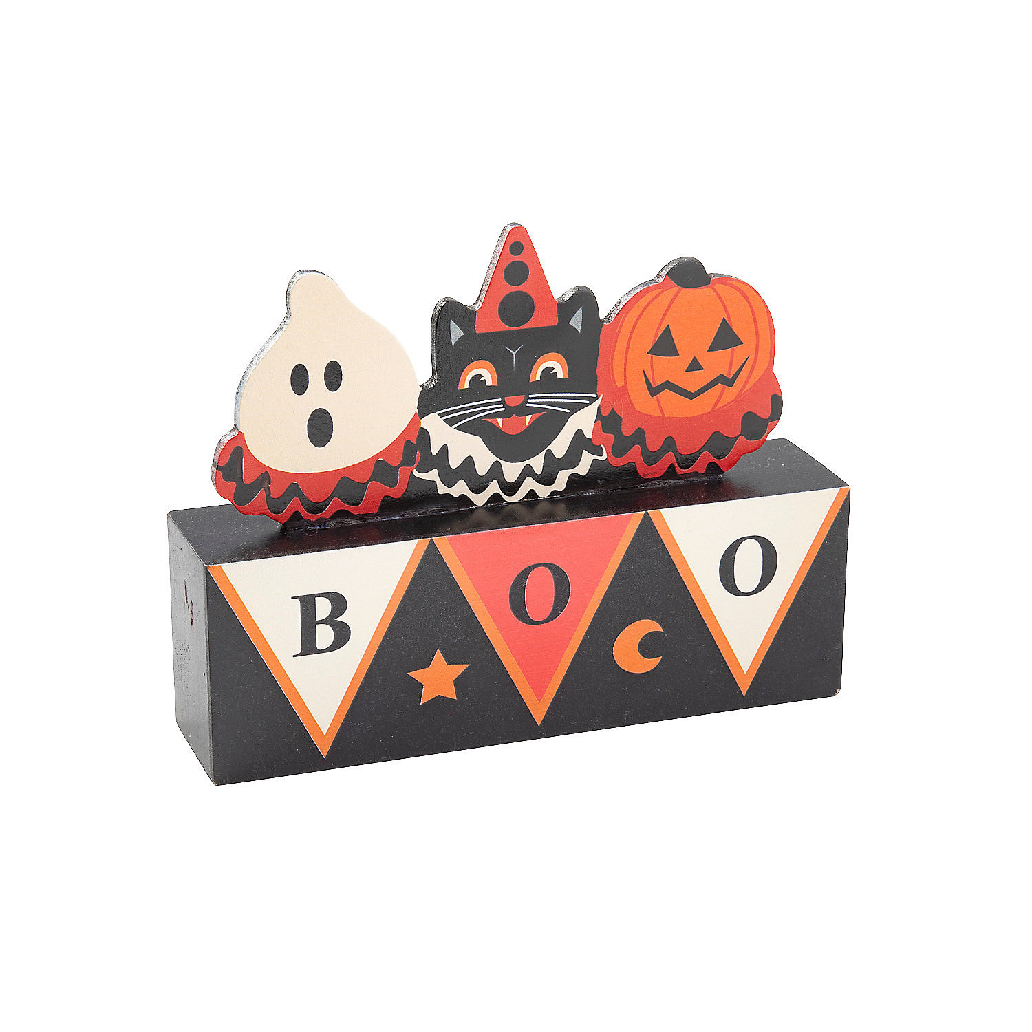The Holiday Aisle® Boo Tabletop Sign Decorative Accent | Wayfair