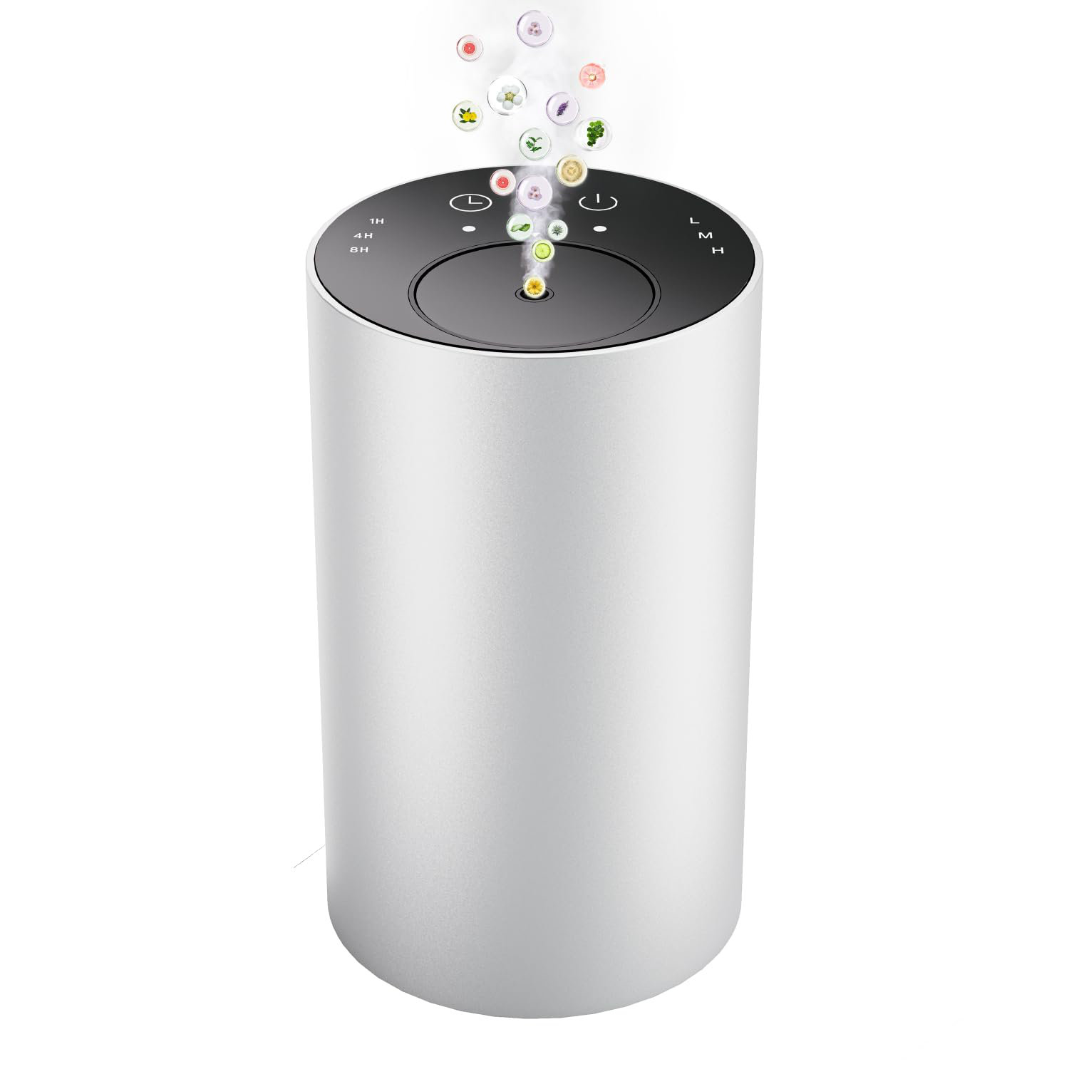 Latitude Run® Waterless Portable Essential Oil Diffuser Battery Operated 1 4 8 Hour Timer