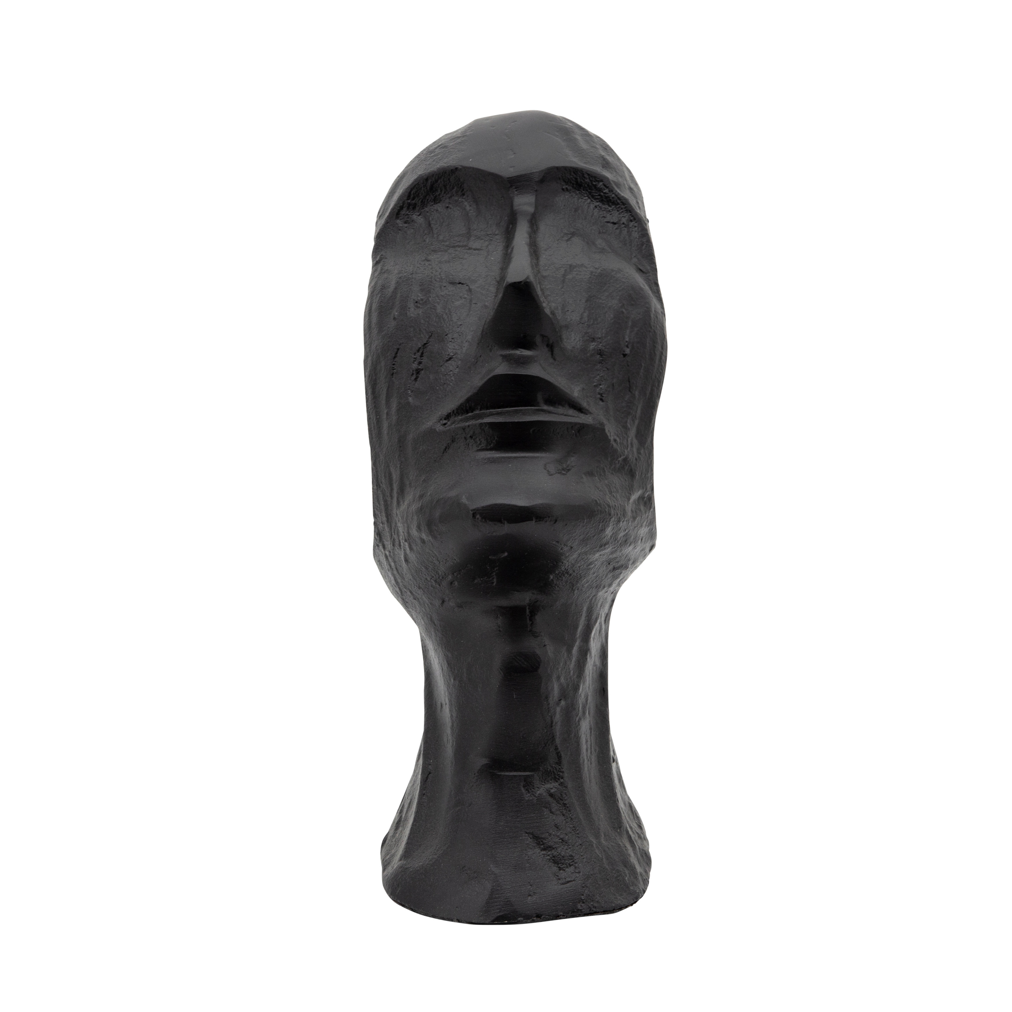 Wrought Studio™ 11" Metal Face Sculpture - Aluminum Abstract Facial ...