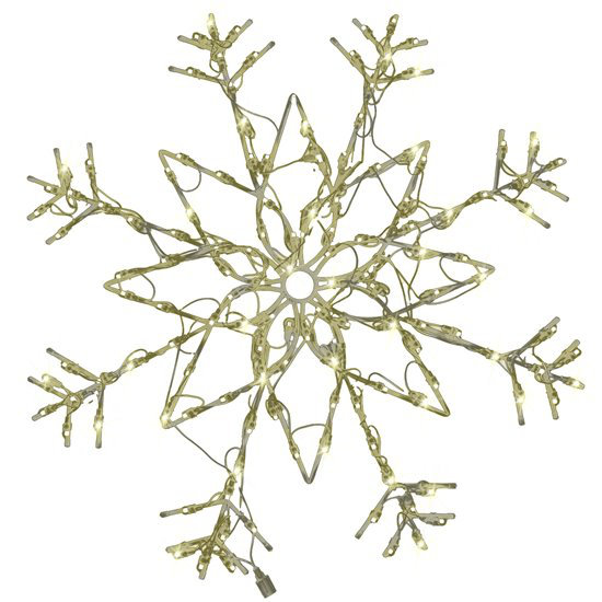 The Holiday Aisle® Snowflake Color Changing RGBWW Lighted Display | Wayfair