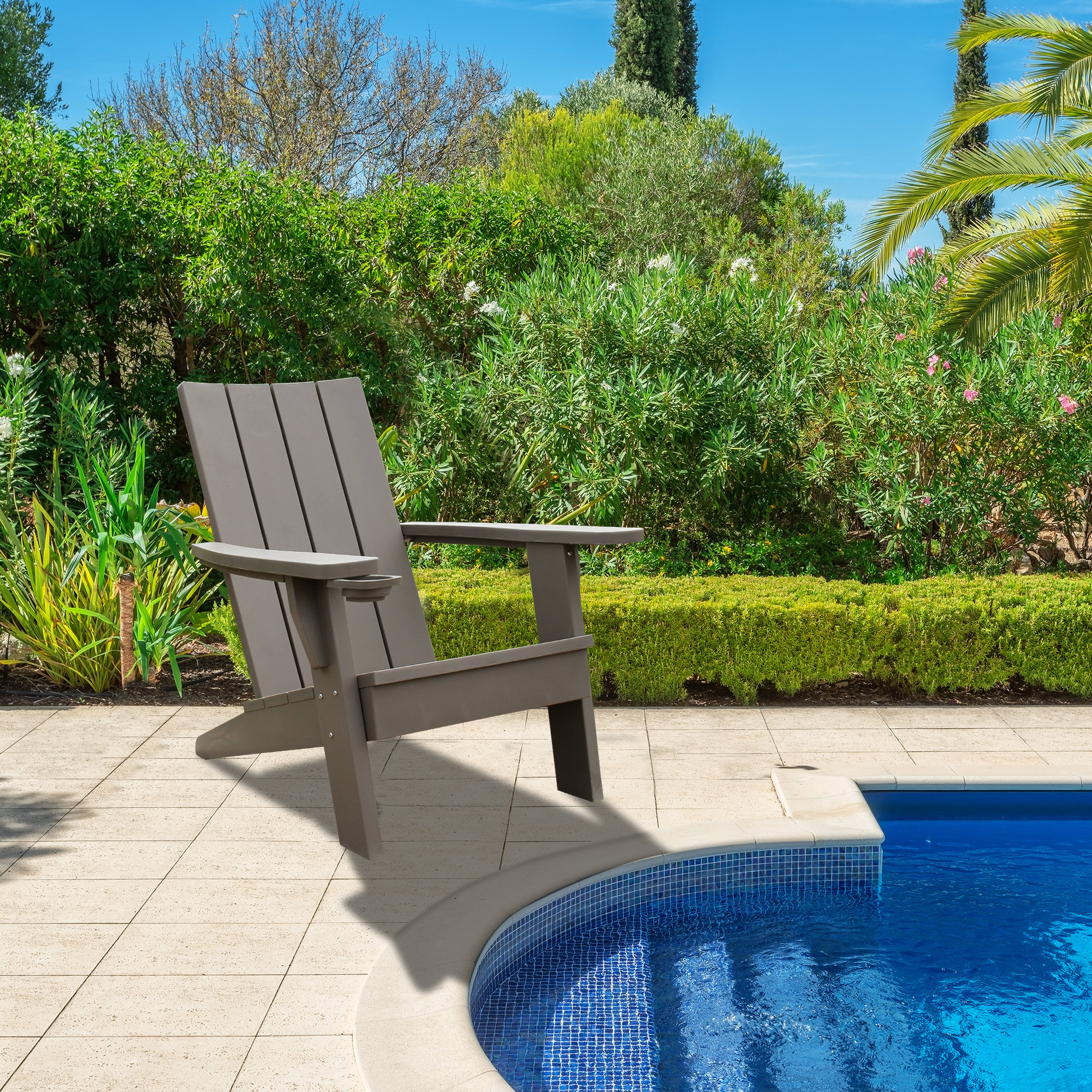 YITAHOME Plastic Adirondack Chair | Wayfair