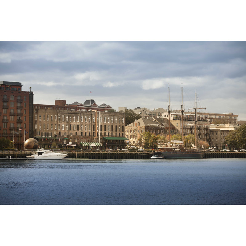 Breakwater Bay Waterfront Skyline of Savannah Georgia by Pgiam ...