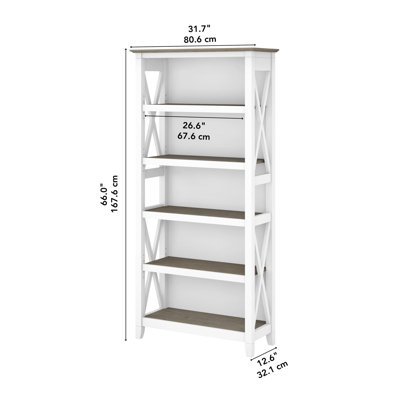 Laurel Foundry Modern Farmhouse Huckins Bookcase & Reviews | Wayfair