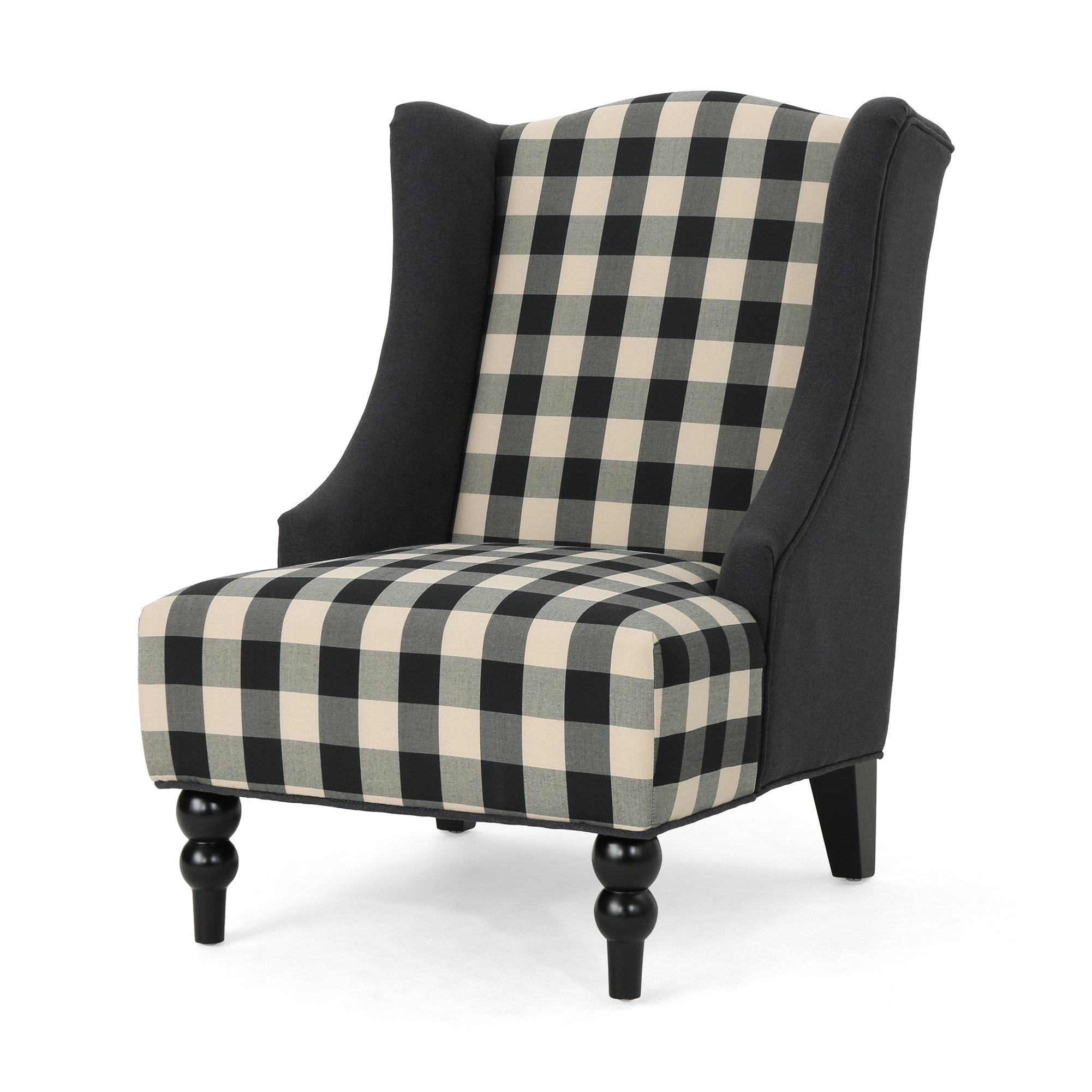 August Grove® High Back Accent Chair, Single Chair | Wayfair