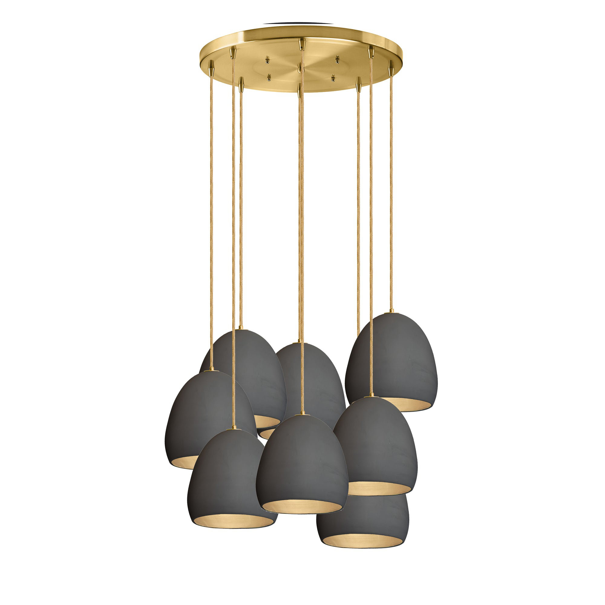 Hammers and Heels Clay 8 - Light Cluster Chandelier Light | Wayfair